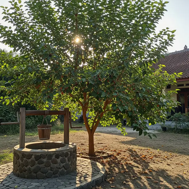 9 Pohon Buah yang Aman Ditanam Dekat Sumur, Akarnya Tidak Merusak Struktur