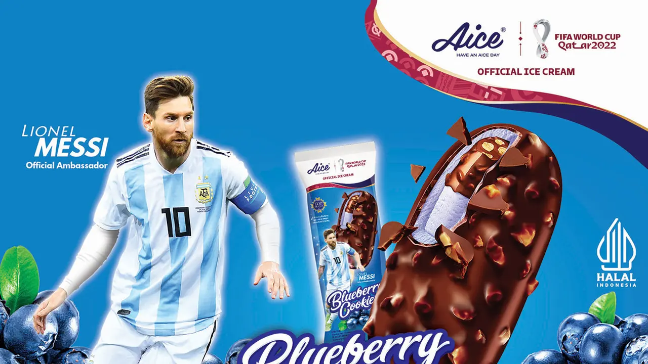 Aice Hadirkan Es Krim Kekinian yang Berkolaborasi dengan Lionel Messi ...