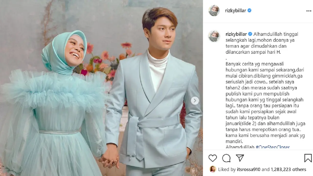 Rizky Billar Curhat Awal Hubungan dengan Lesti Kejora Dicibir Banyak ...