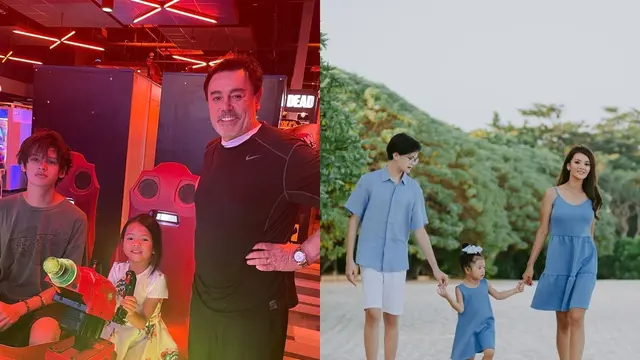 7 Potret Armand Fauzan Putra Farah Quinn Bareng Adik Sambung, Sosok Penyayang - Hot Liputan6.com