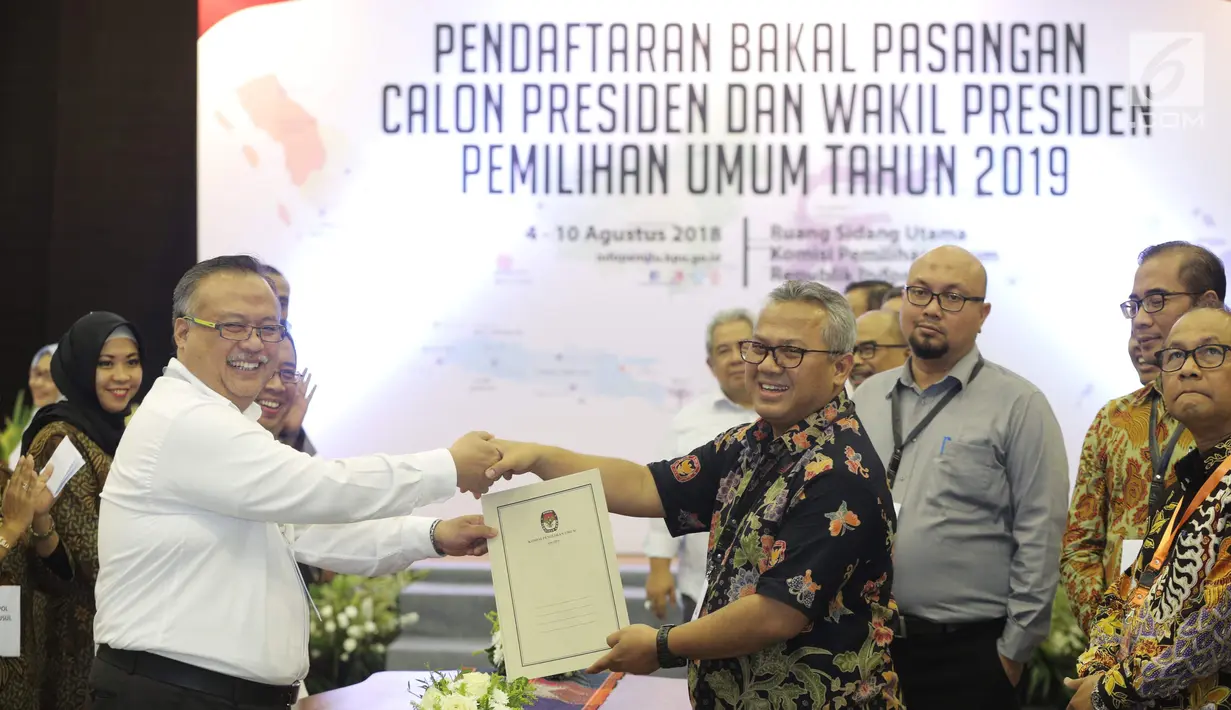 FOTO: KPU RI Gelar Simulasi Pendaftaran Capres dan Cawapres - Foto ...