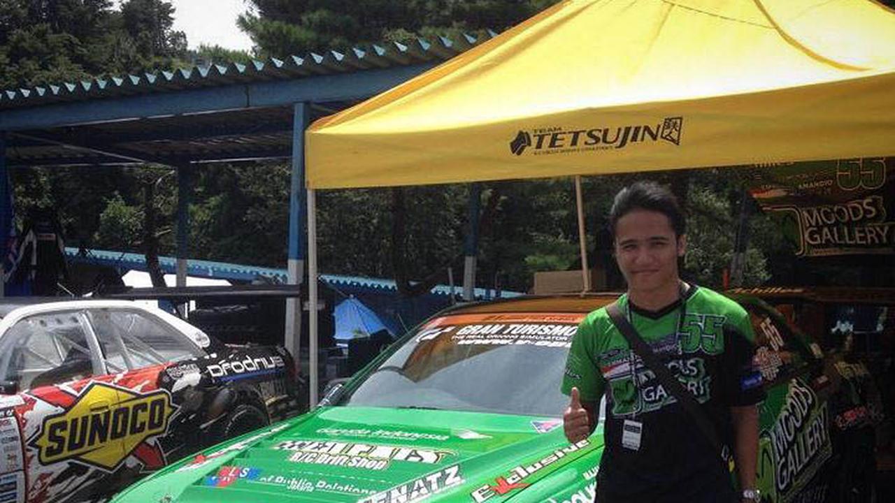 Drifter Indonesia, Amandio Kibarkan Merah Putih di Jepang