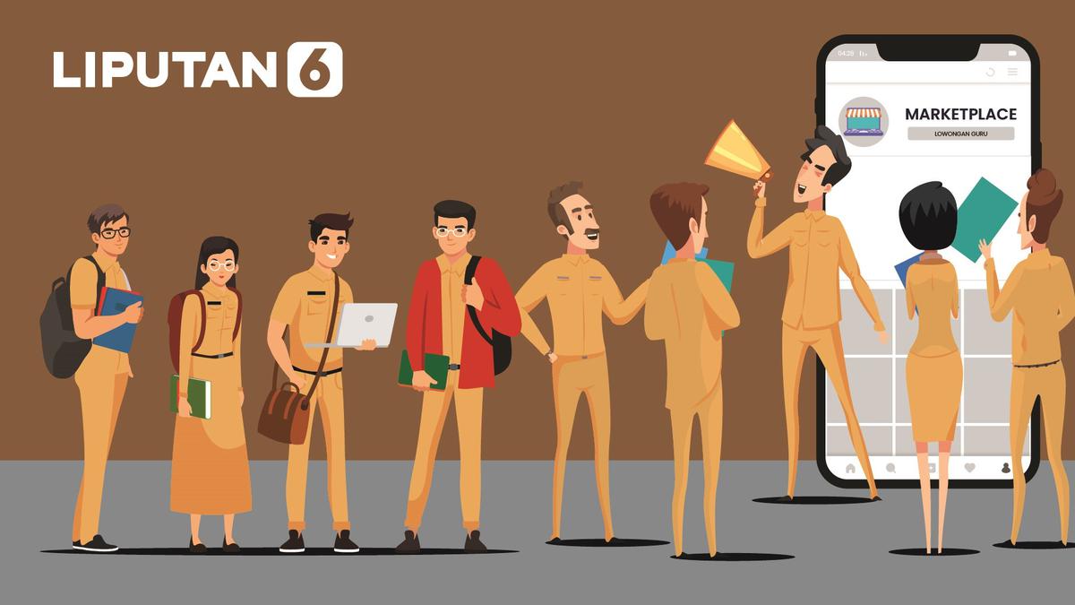 Infografis Marketplace Guru, Terobosan Sistem Rekrutmen ala Nadiem ...