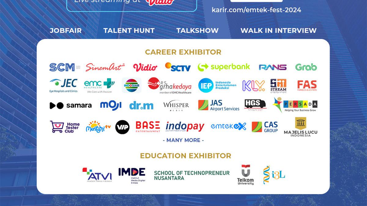 Daftar Sekarang Emtek Education & Career Festival 2024 Serta Temukan ...