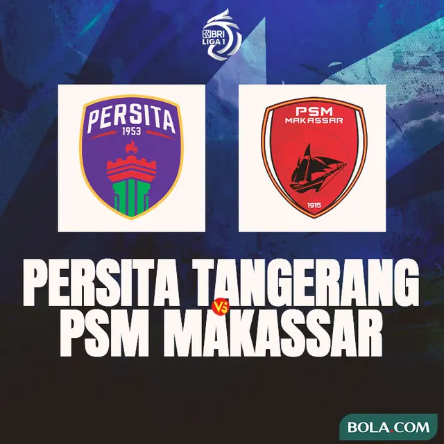 Link Live Streaming BRI Liga 1 di Vidio: Persita Vs PSM - Indonesia Bola.com