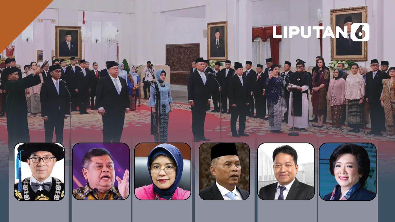 Infografis Daftar Pejabat di Reshuffle Pertama Kabinet Prabowo-Gibran ...