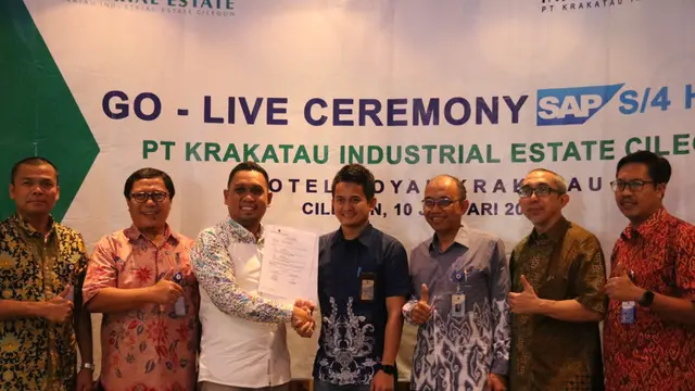 Go-Live Ceremony SAP S/4HANA, Presdir PT KIEC UCapkan Rasa Bangga ...