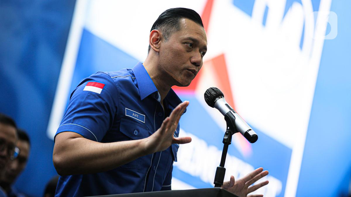 Pidato Awal Tahun Ketum Partai Demokrat Agus Harimurti Yudhoyono - Foto ...