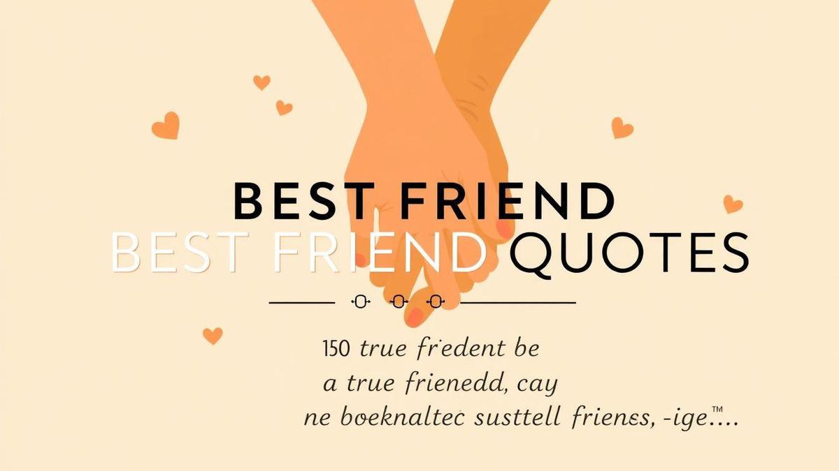 Best Friend Quote Collection: 150 Simple Sayings About True Friendship