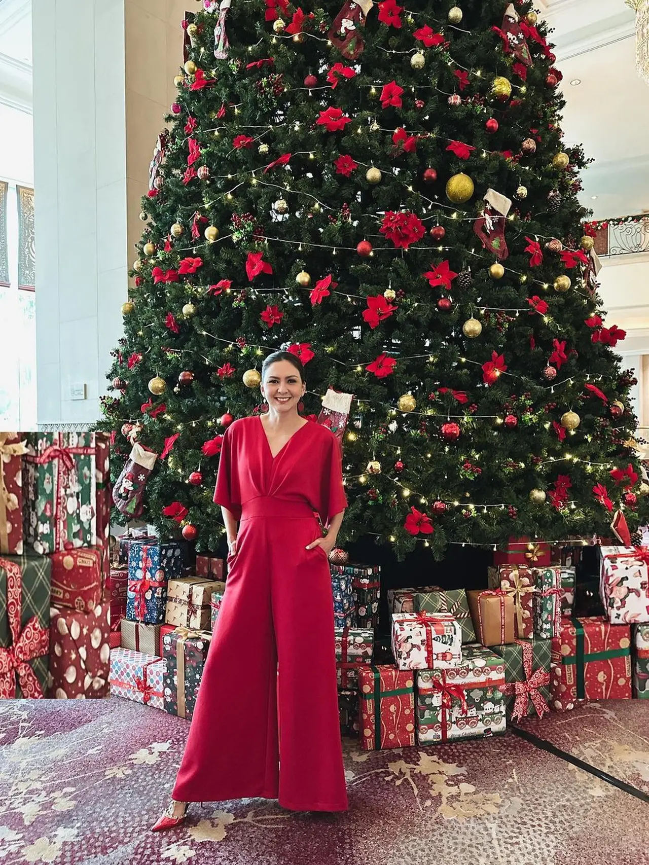 8 Gaya Artis Sambut Hari Natal 2022, Gisella Anastasia hingga Anneth ...