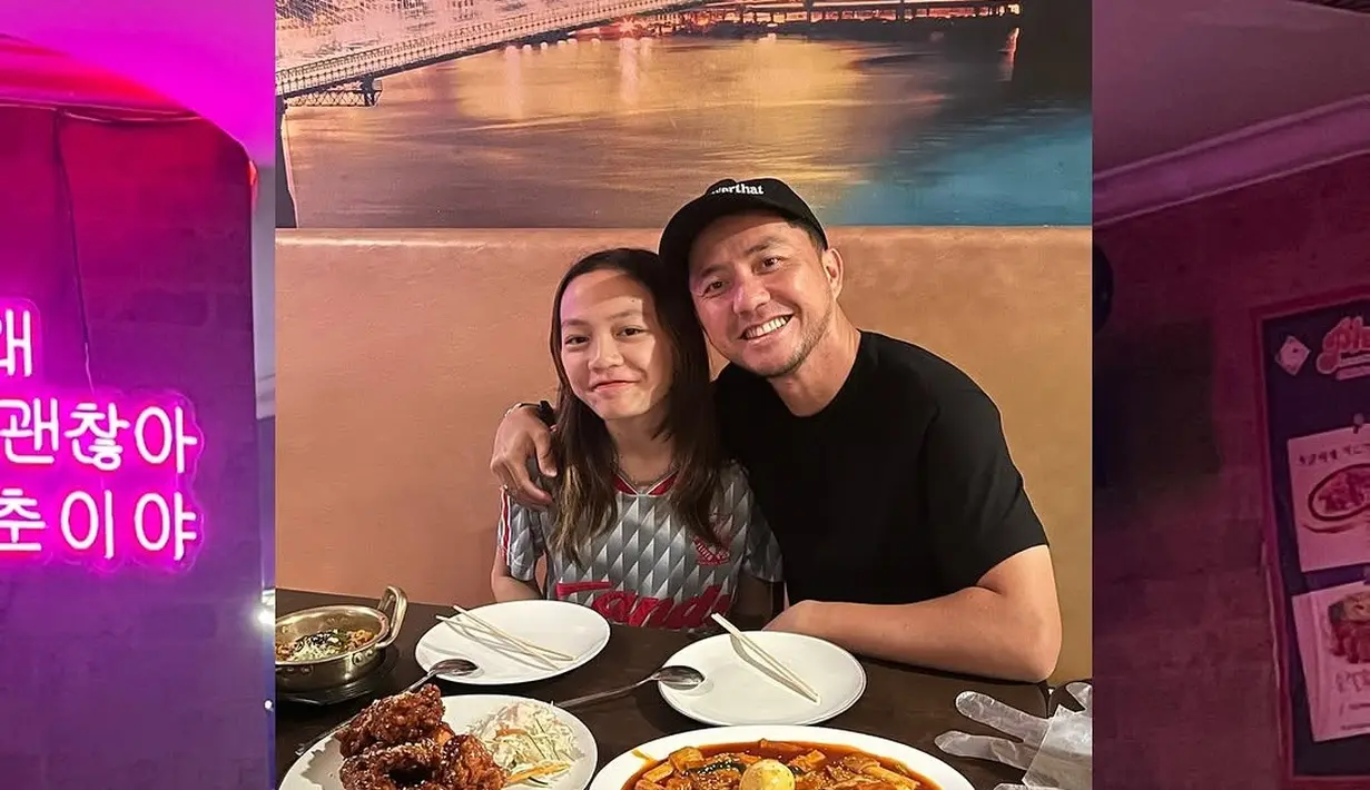 Potret Ananda Omesh Malam Mingguan Bareng Putri Sulungnya, Nikmati ...
