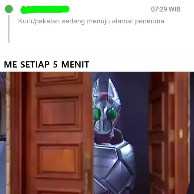 7 Meme Kocak Orang Enggak Sabar Tunggu Paket Datang Ini Bikin Geleng ...