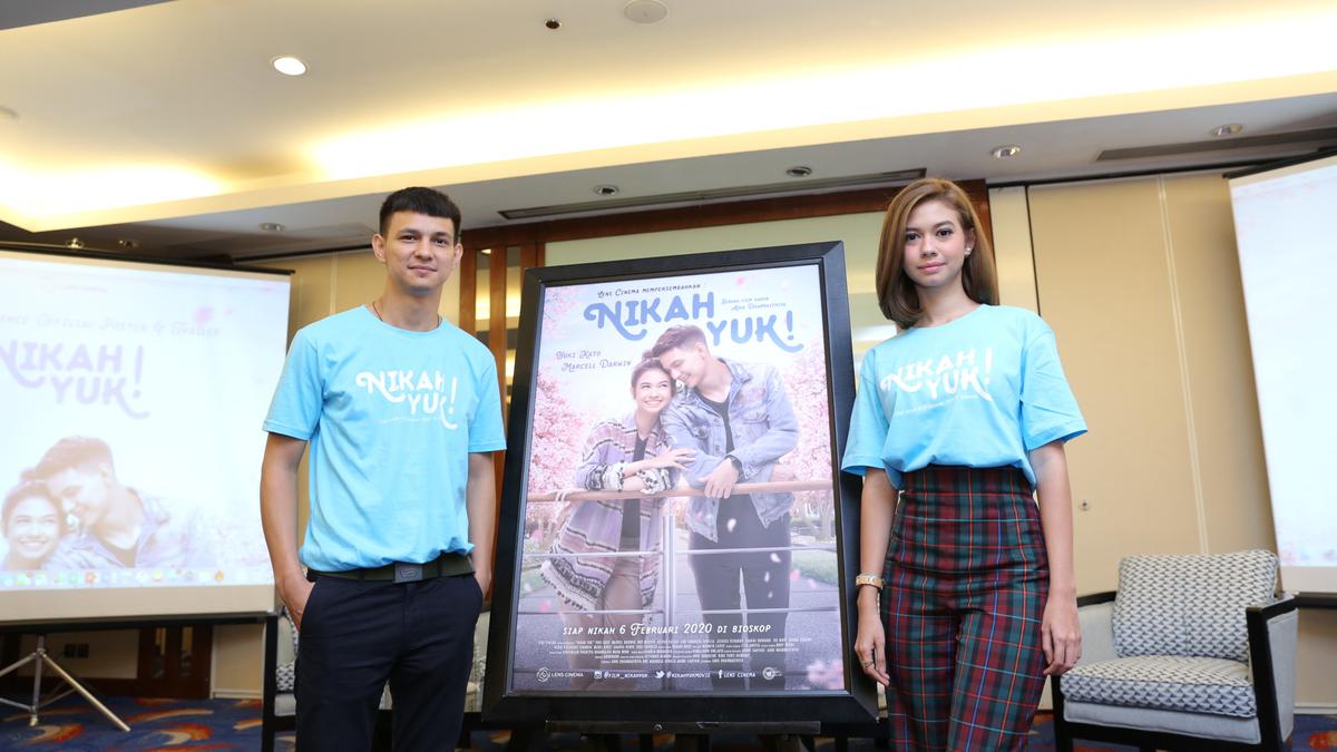 Alasan Marcell Darwin dan Yuki Kato Jadi Peran Utama di Film Nikah Yuk - Entertainment Fimela.com