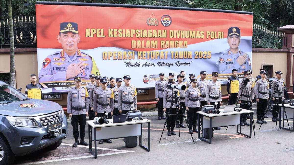 Satgas Humas Operasi Ketupat 2025 Siap Bertugas, Pastikan Mudik Lebaran Aman - News Liputan6.com