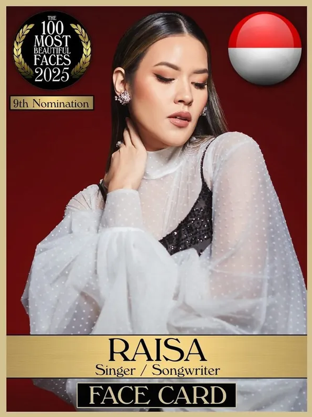 16 Artis Indonesia Masuk Daftar 100 Wanita Tercantik di Dunia 2025 ...