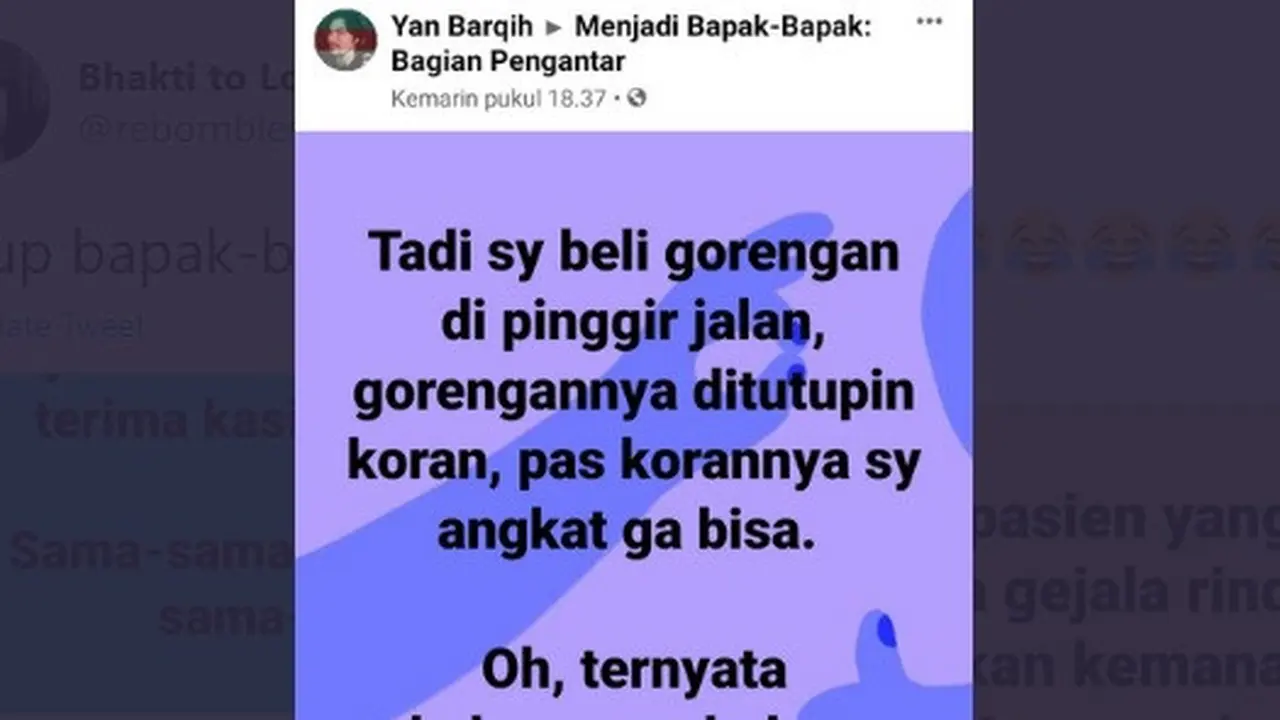 Kumpulan Jokes Receh Bapak-Bapak yang Garing tapi Bikin Ngakak ...