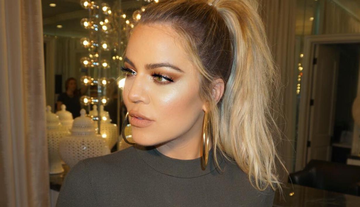Makan Siang Bareng Kim-Kourtney, Khloe Kardashian Pamer Kehamilan ...