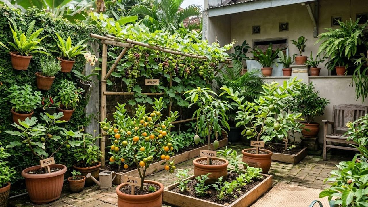 10 Jenis Pohon Buah Mini untuk Urban Farming, Solusi Berkebun Produktif ...