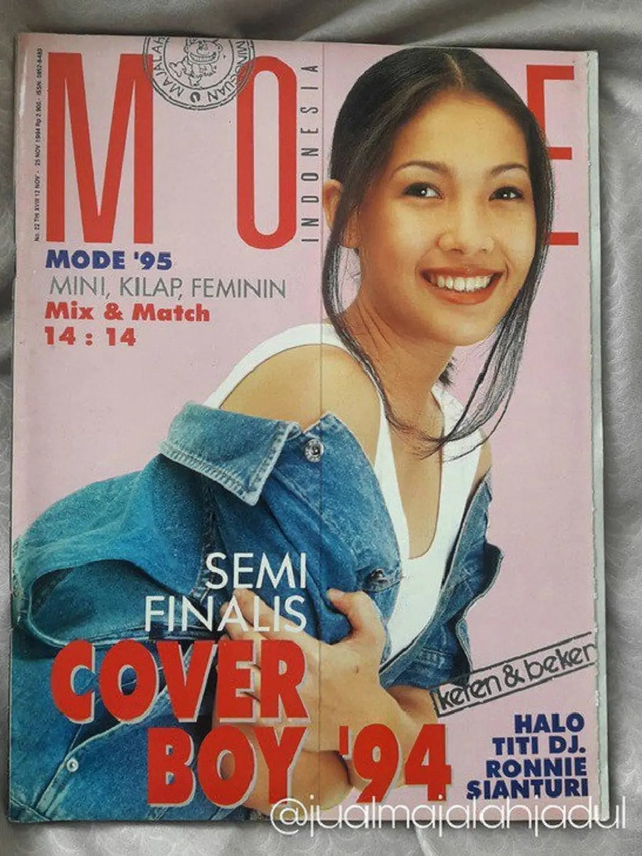 Bikin Pangling, 9 Potret Lawas Selebritas Jadi Model Majalah Jadul ...