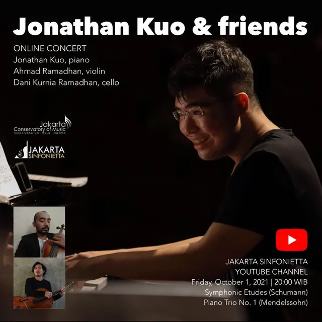 Konser Daring Sukses, Jonathan Kuo & Friends Siap Kembali dengan Karya ...