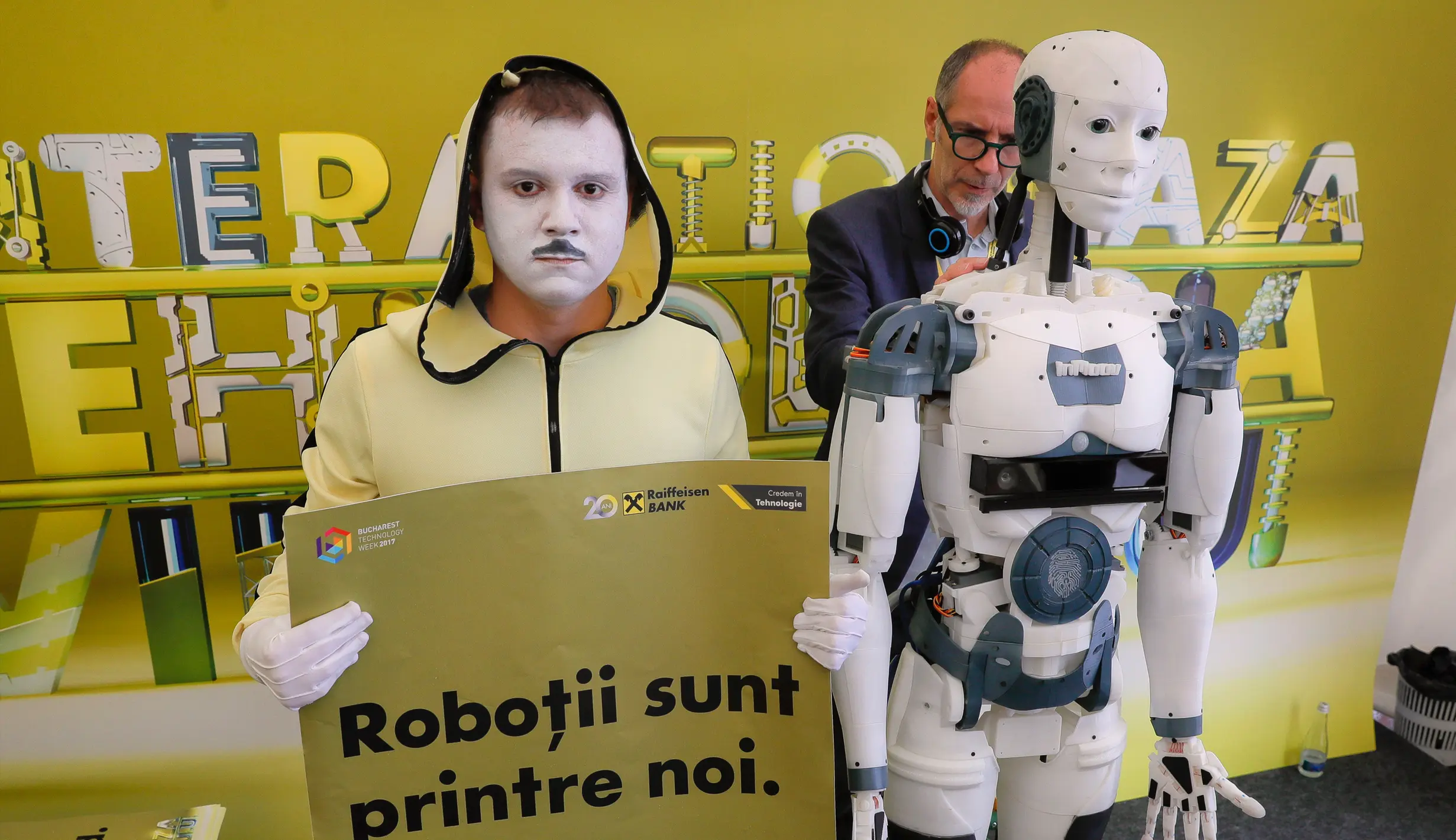 Perancang Prancis Luncurkan Robot InMoov di Romania - Foto Liputan6.com