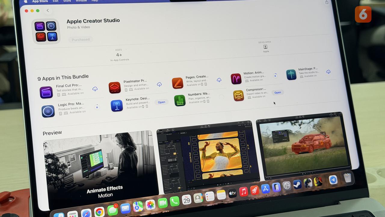 Apple Creator Studio Sudah Tersedia di Indonesia, Ini Harga dan Daftar ...