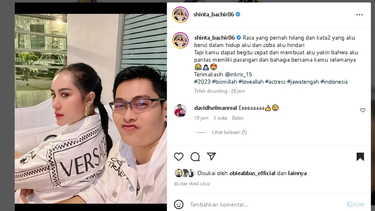 6 Potret Shinta Bachir Mesra dengan Pacar Baru yang Membuatnya Percaya ...