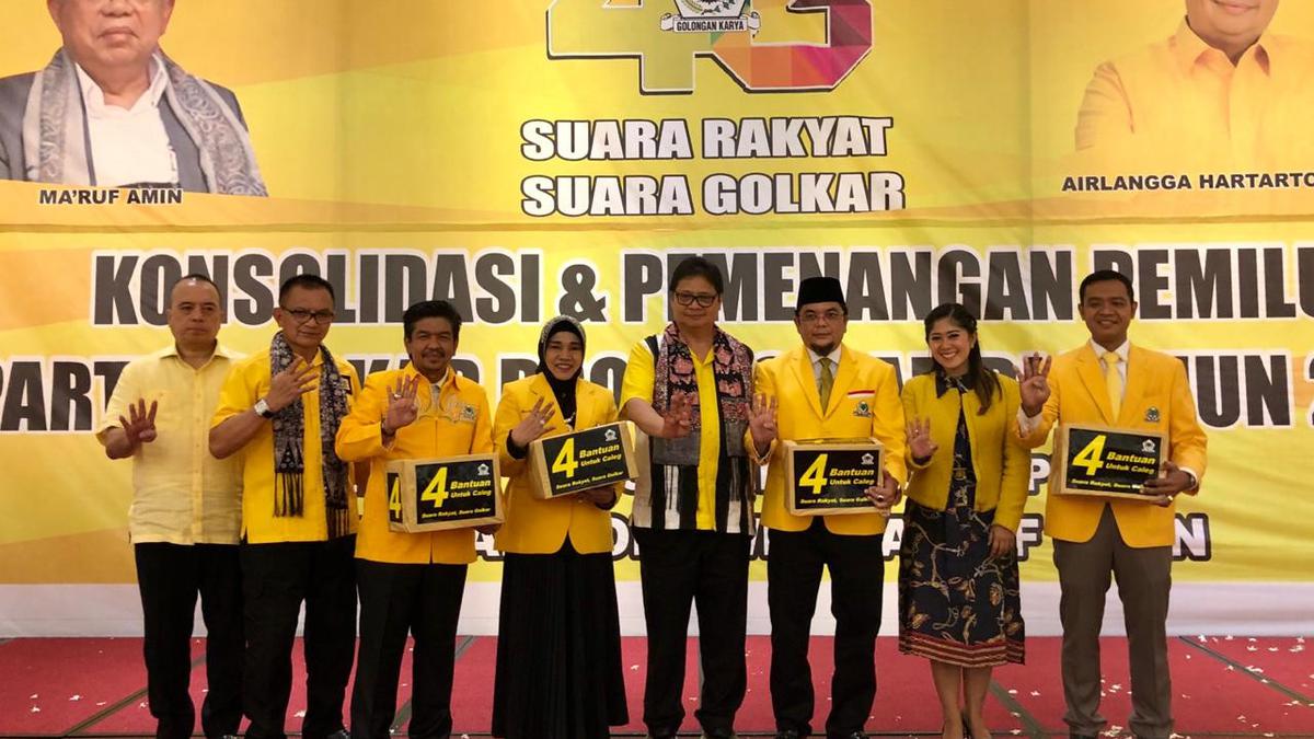 Airlangga Minta Golkar Jambi Tambah Kursi DPR RI - Pileg Liputan6.com