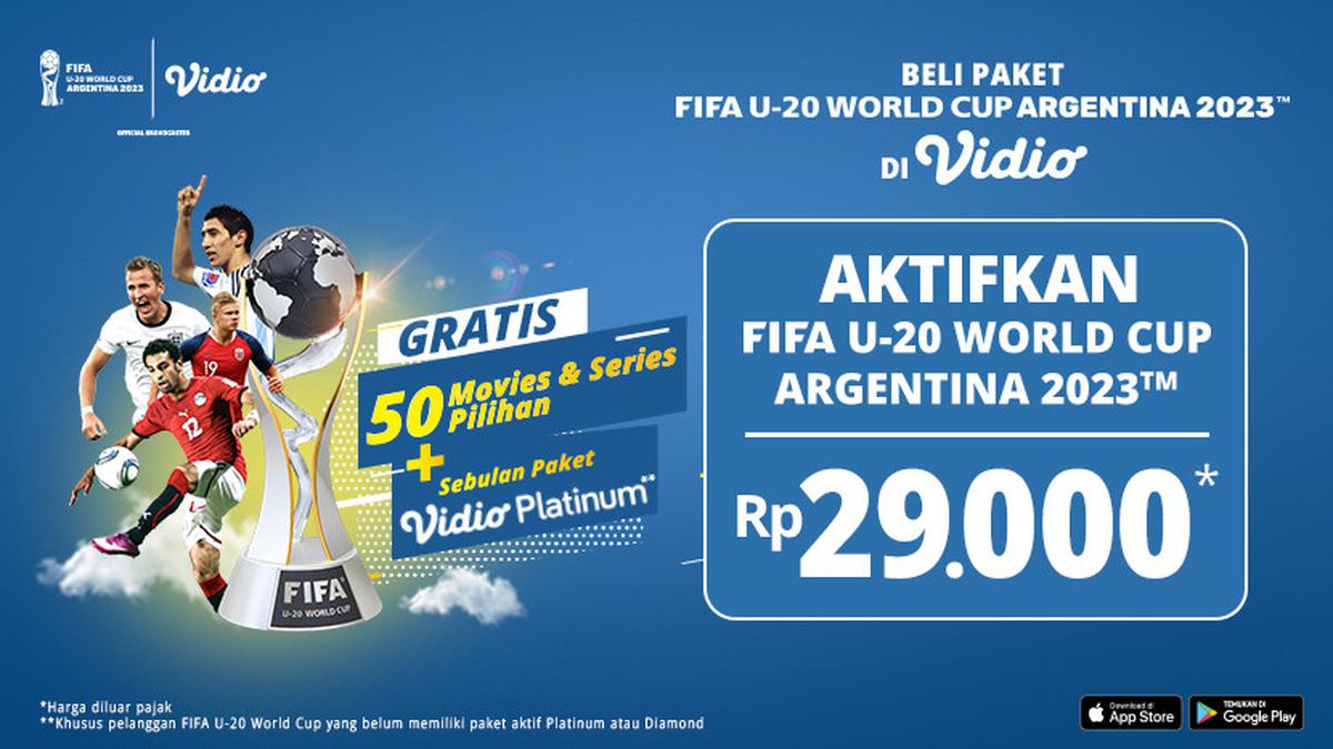 Jadwal, Cara Berlangganan, Live Streaming Piala Dunia U-20 Argentina 20 Mei - 11 Juni 2023 di ...