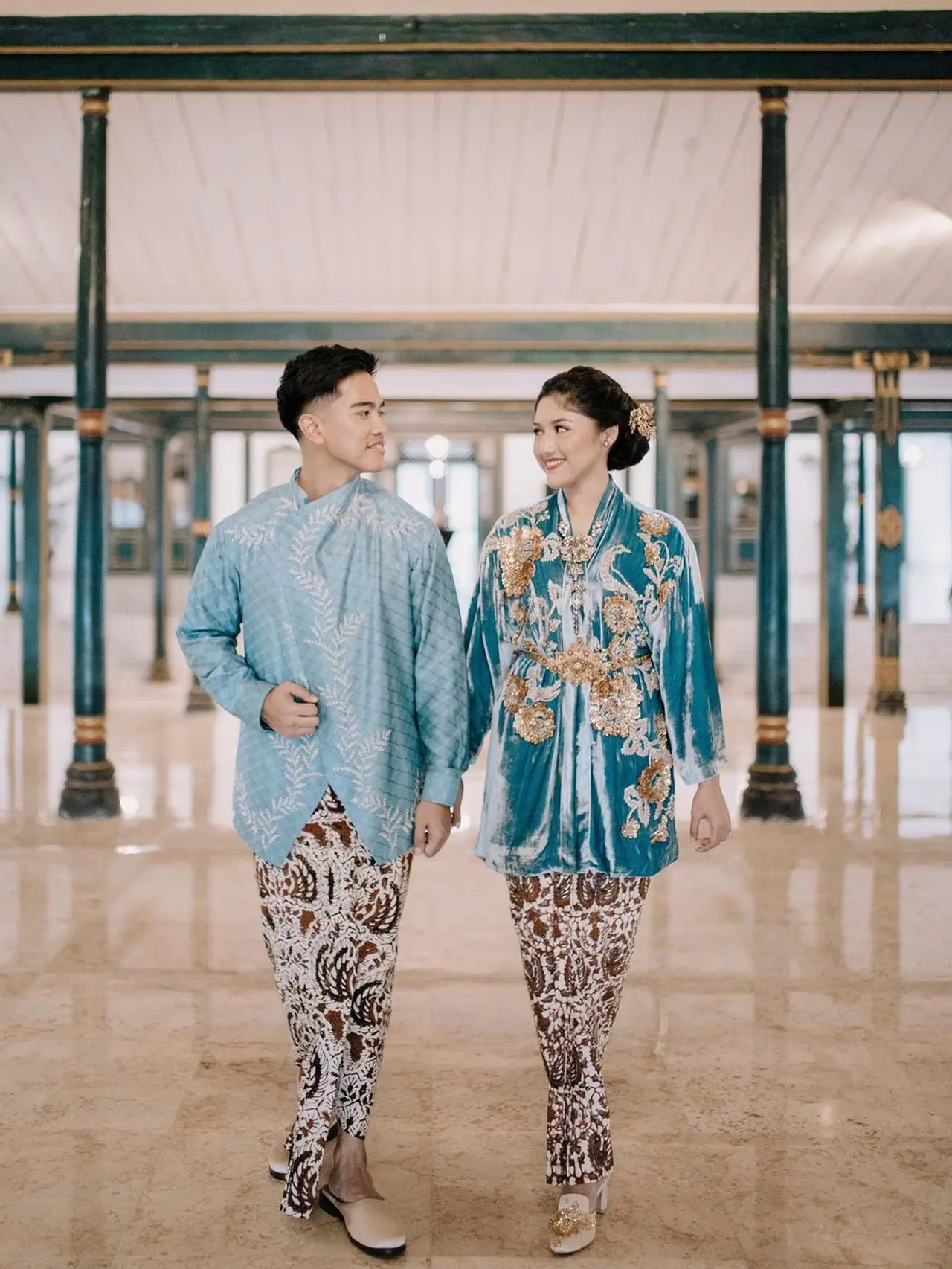 Inspirasi Tampil Elegan dengan Kebaya Modern Warna Biru, dari Raisa Andriana hingga Erina Gudono ...