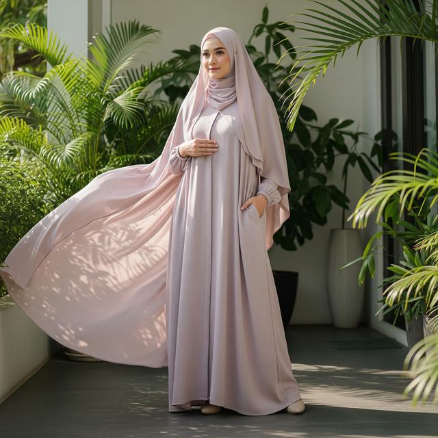 8 Gamis Jumbo Terbaik 2025, Berikut Pilihan Model dan Rekomendasi Bahan ...