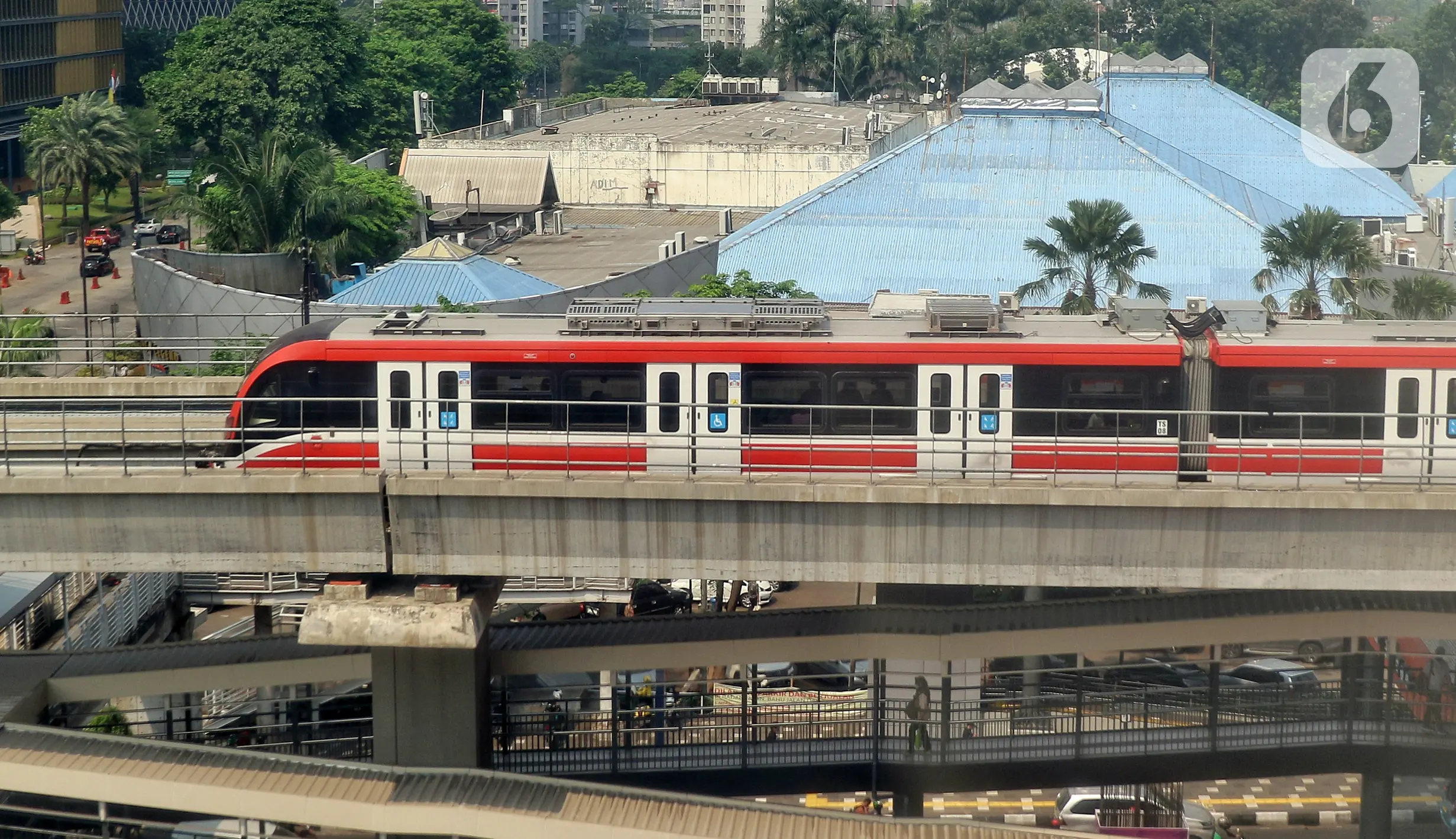 LRT Jabodebek Tambah Jumlah Perjalanan Penuhi Peningkatan Kebutuhan Pengguna Jasa - Foto ...