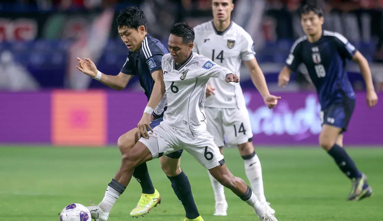 Bertandang ke Markas Samurai Biru, Skuad Garuda Kalah Telak - Foto ...