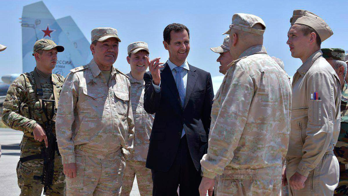 Presiden Suriah Sambangi Pangkalan Udara Rusia - Foto Liputan6.com