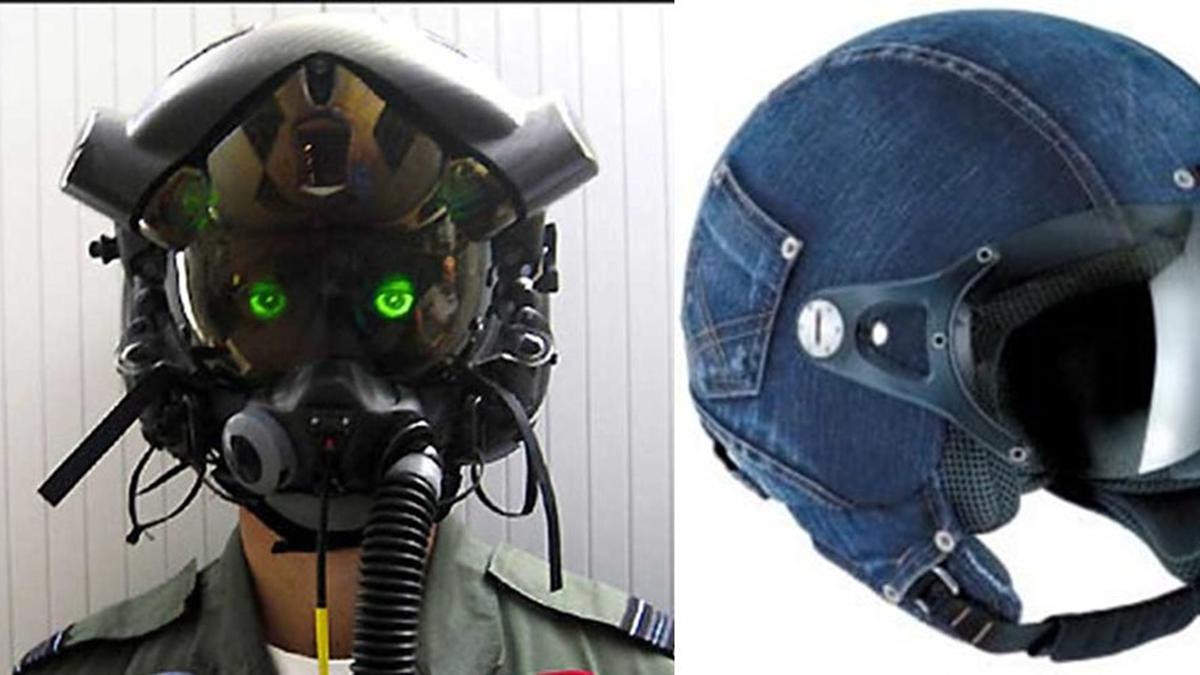 Enggak Akan Nemu Duanya, Potret Helm Ini Sepertinya Cuma Ada di Dunia ...