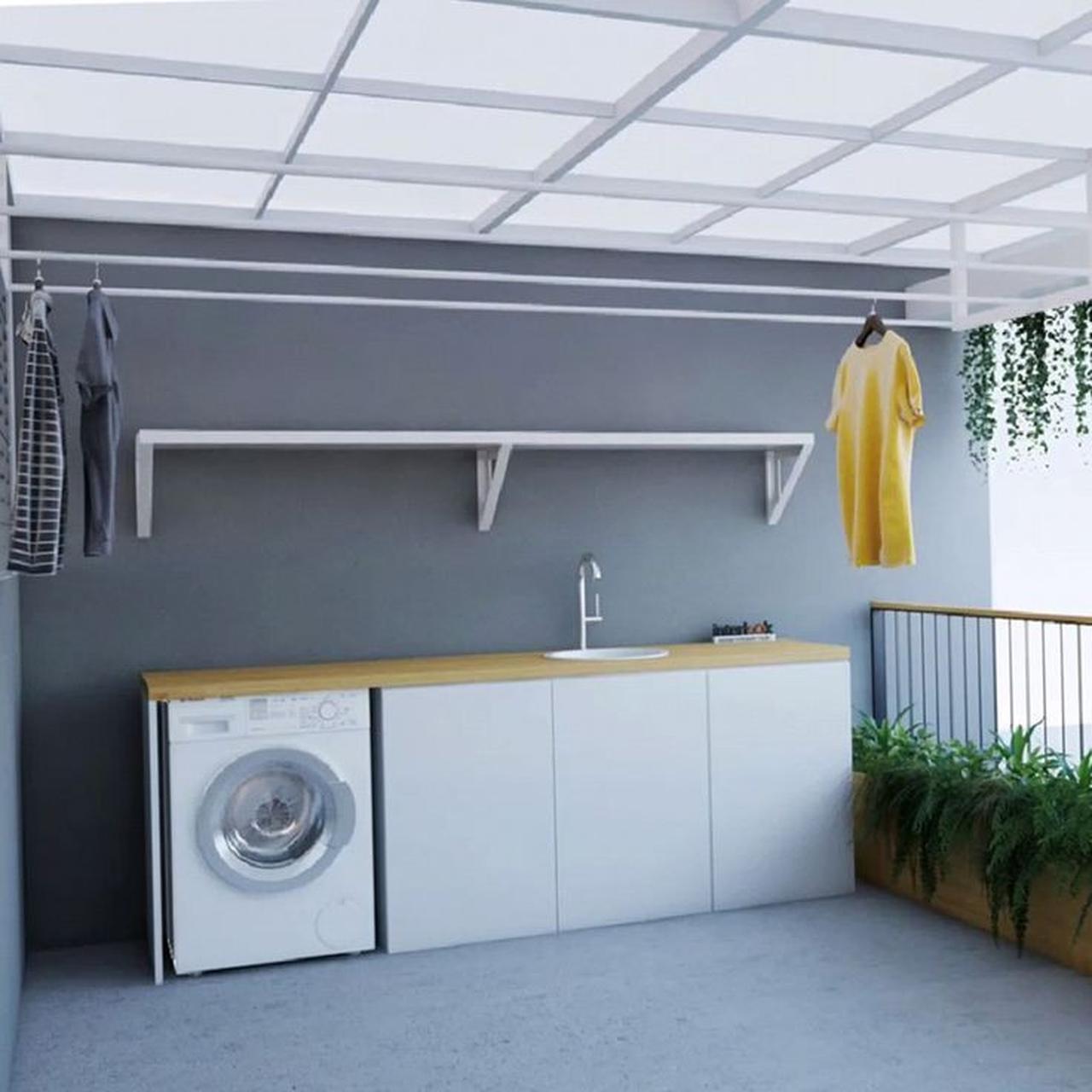 9 Desain Ruang Cuci Jemur Minimalis, Solusi Cerdas untuk Rumah Kekinian