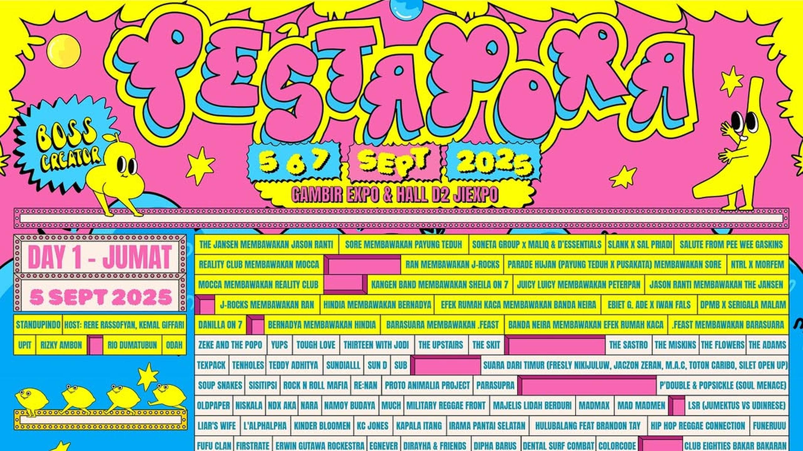 Info Lengkap Pestapora 2025 yang Dimeriahkan Sheila on 7, dari Jadwal ...