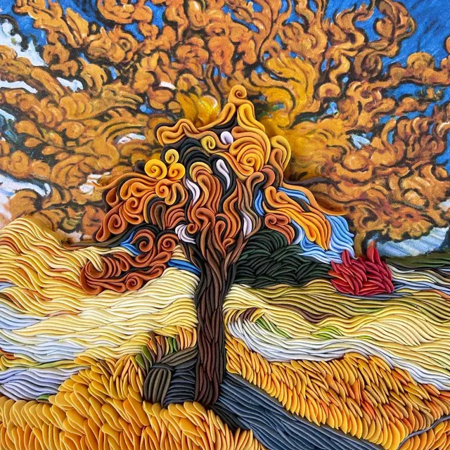 6 Potret Karya Clay Art Bak Lukisan 3D Ini Bikin Kagum, Detailnya ...