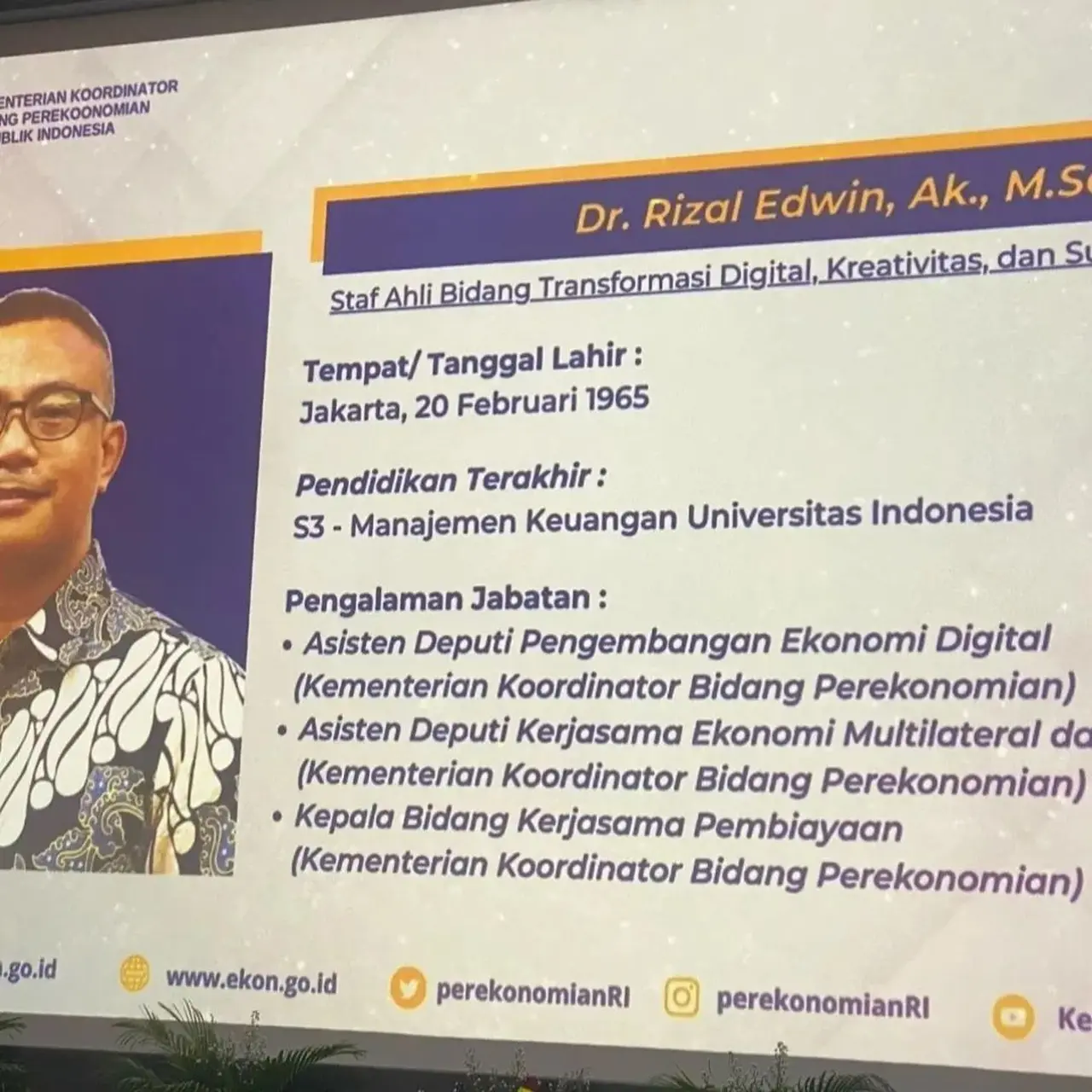 Edwin Manansang Eks Trio Libels Dilantik jadi Staf Ahli Menko ...