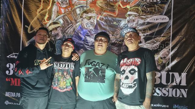 Band Punk Rock Random Rilis Album Melawan Batas di HUT RI ke-79