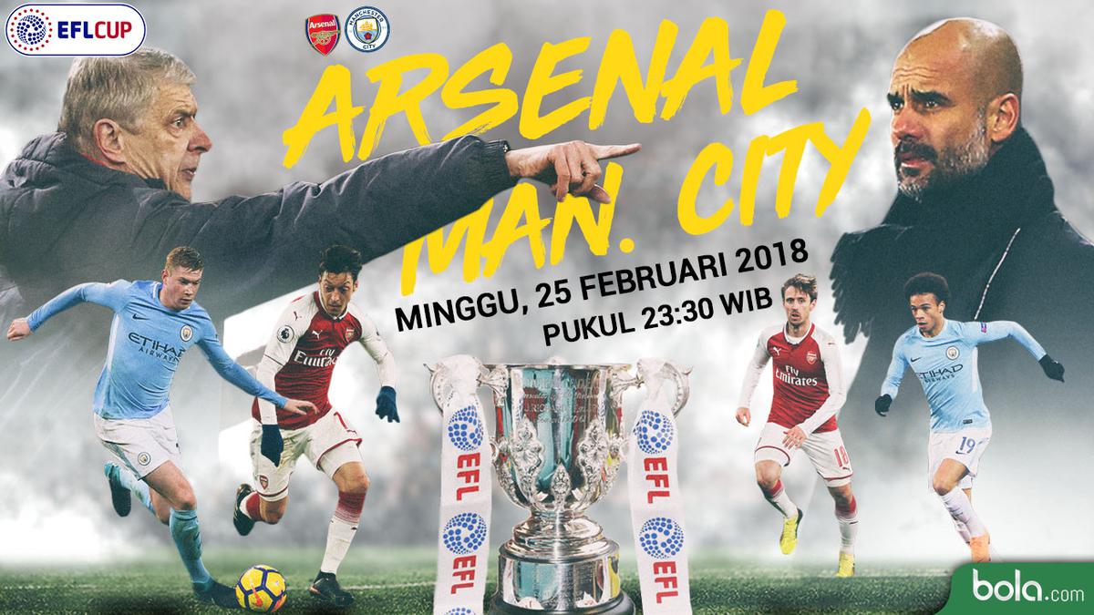 3 Duel Antarlini Arsenal dan Manchester City - Bola Liputan6.com