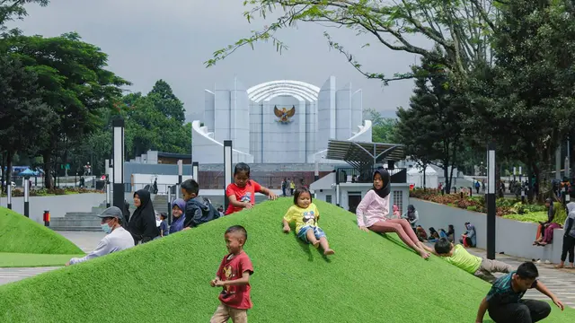 Bisa jadi Pilihan Libur Tahun Baru, Kawasan Monju Kota Bandung Dibuka ...