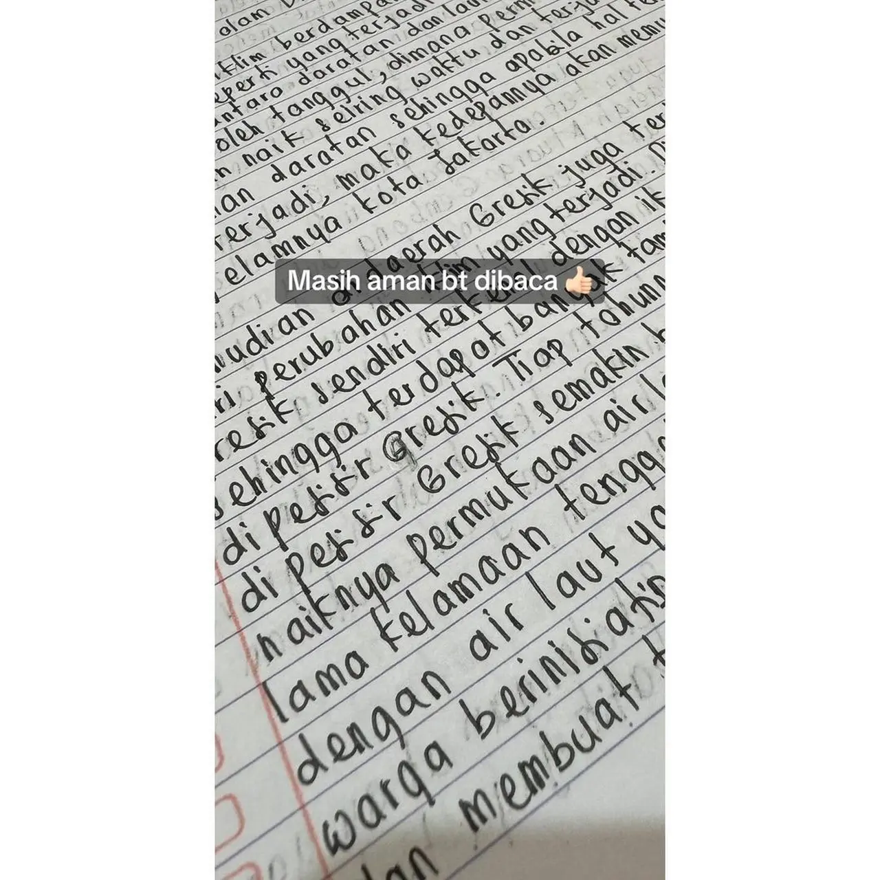 Guru Ini Bagikan Macam-macam Tulisan Tangan Muridnya, 6 Potretnya Unik ...