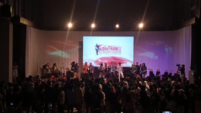 Irang Arkad, Indra Sabil, Agus Hafi dan Conrad GV Meriahkan Bedah Musik ...