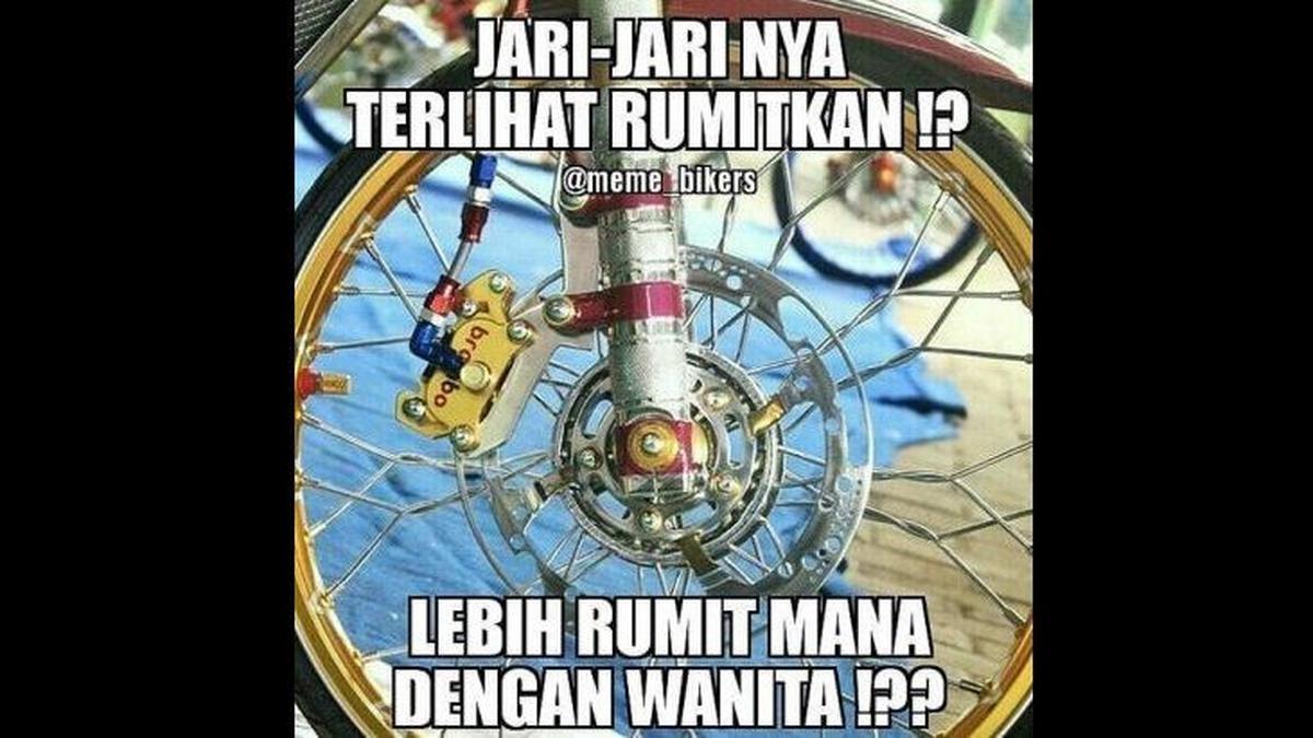 Meme Otomotif Pekan Ini: Lebih Rumit Mana, Jari-Jari Kepang atau Wanita ...
