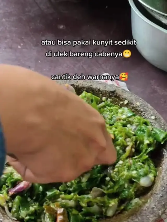 Sambal Hijau Lebih Segar dan Tahan Lama? Coba Tambahkan 2 Bahan Ini ...
