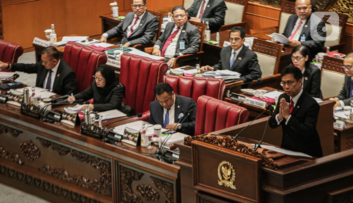 Tok! DPR Sahkan RUU Kesehatan Jadi Undang-Undang - Foto Liputan6.com