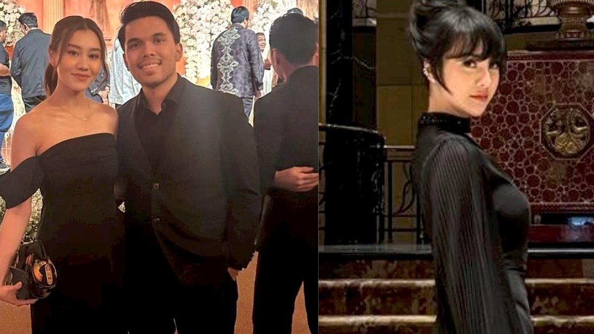 6 Adu Gaya Seleb Kondangan ke Pernikahan Anak Konglo Kalteng, Aaliyah ...