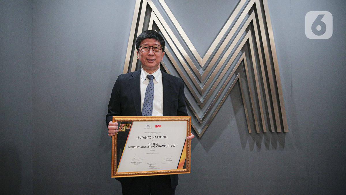 President Director Surya Citra Media Sutanto Hartono Sabet Penghargaan ...