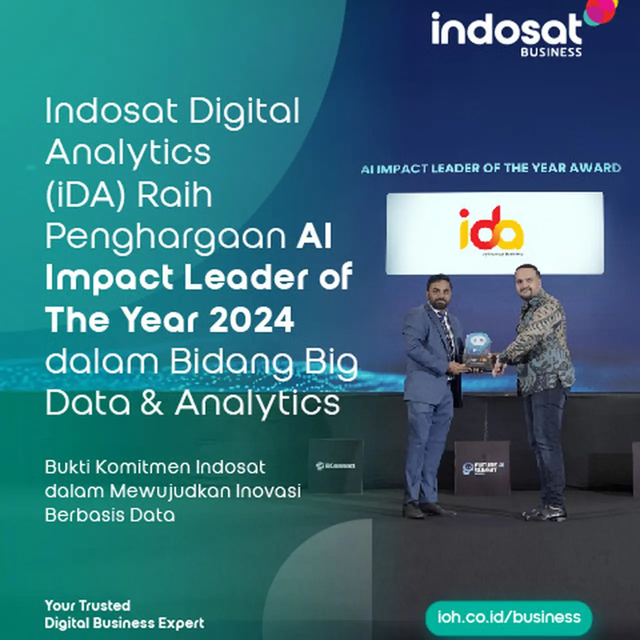 Maksimalkan Big Data dan AI, iDA by Indosat Business Jadi AI Impact Leader of the Year 2024 ...